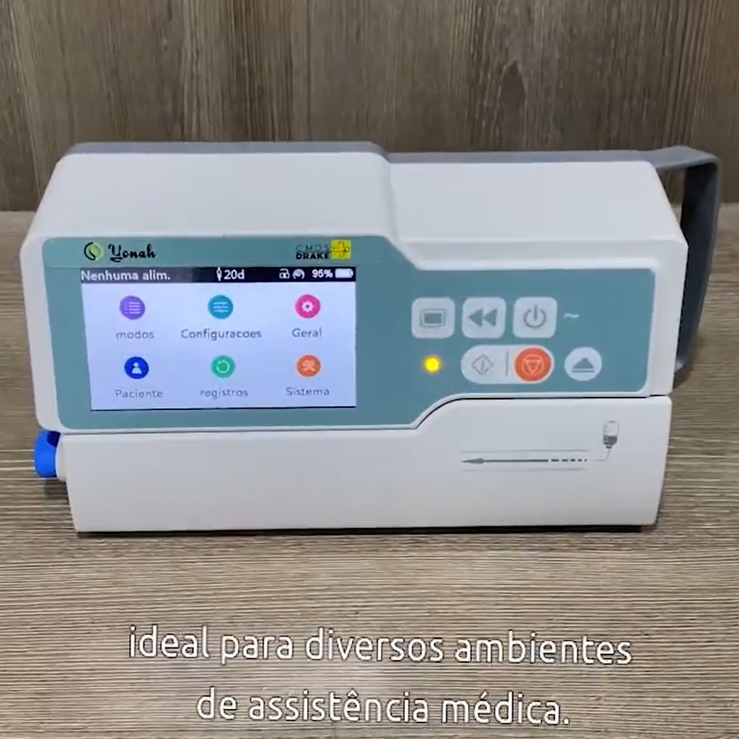 Bomba de Infusão CMOS Drake Yonah | TecHealth - Tecnologia a serviço da ...